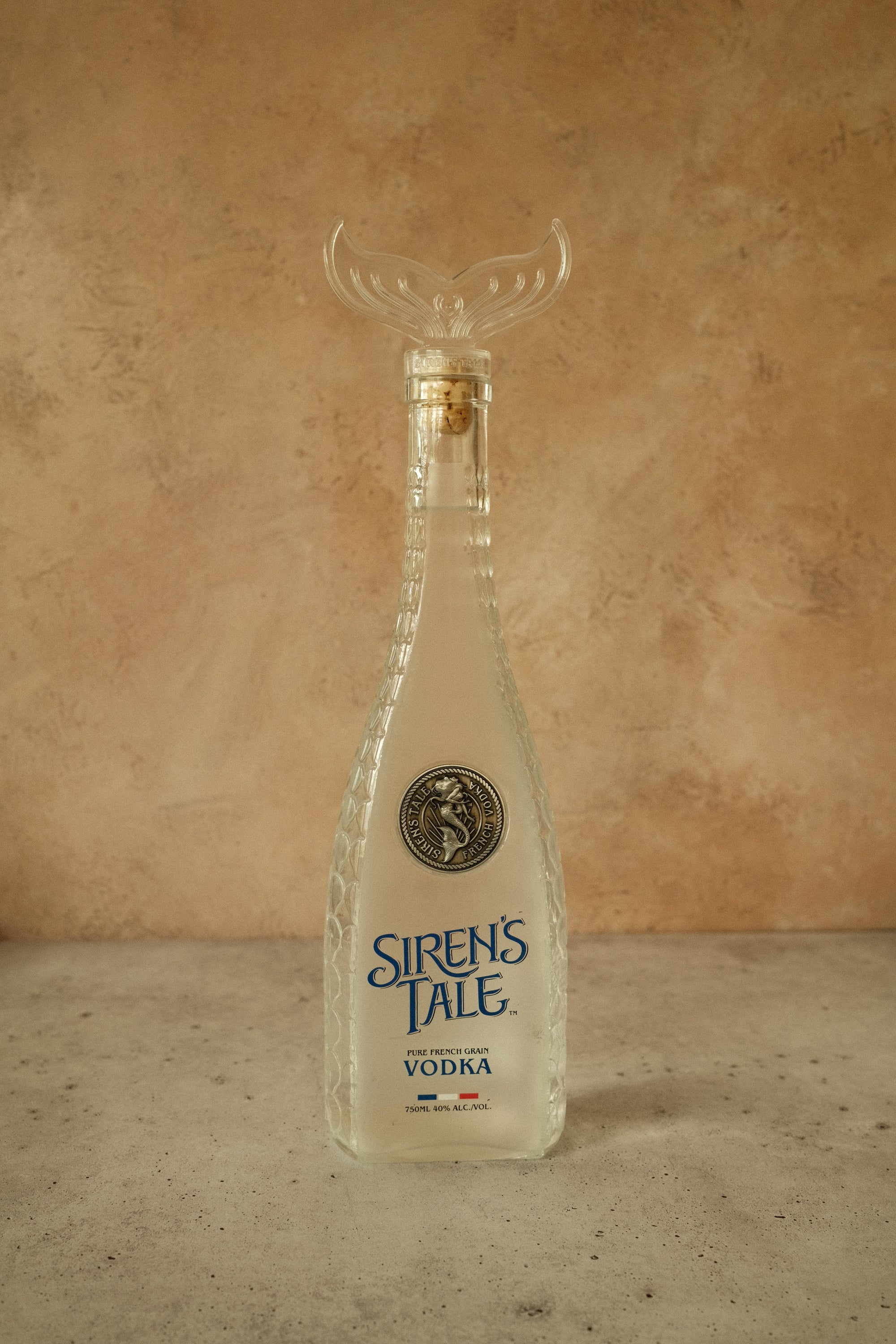 Siren's Tale Vodka Limited Edition Tail Bottle