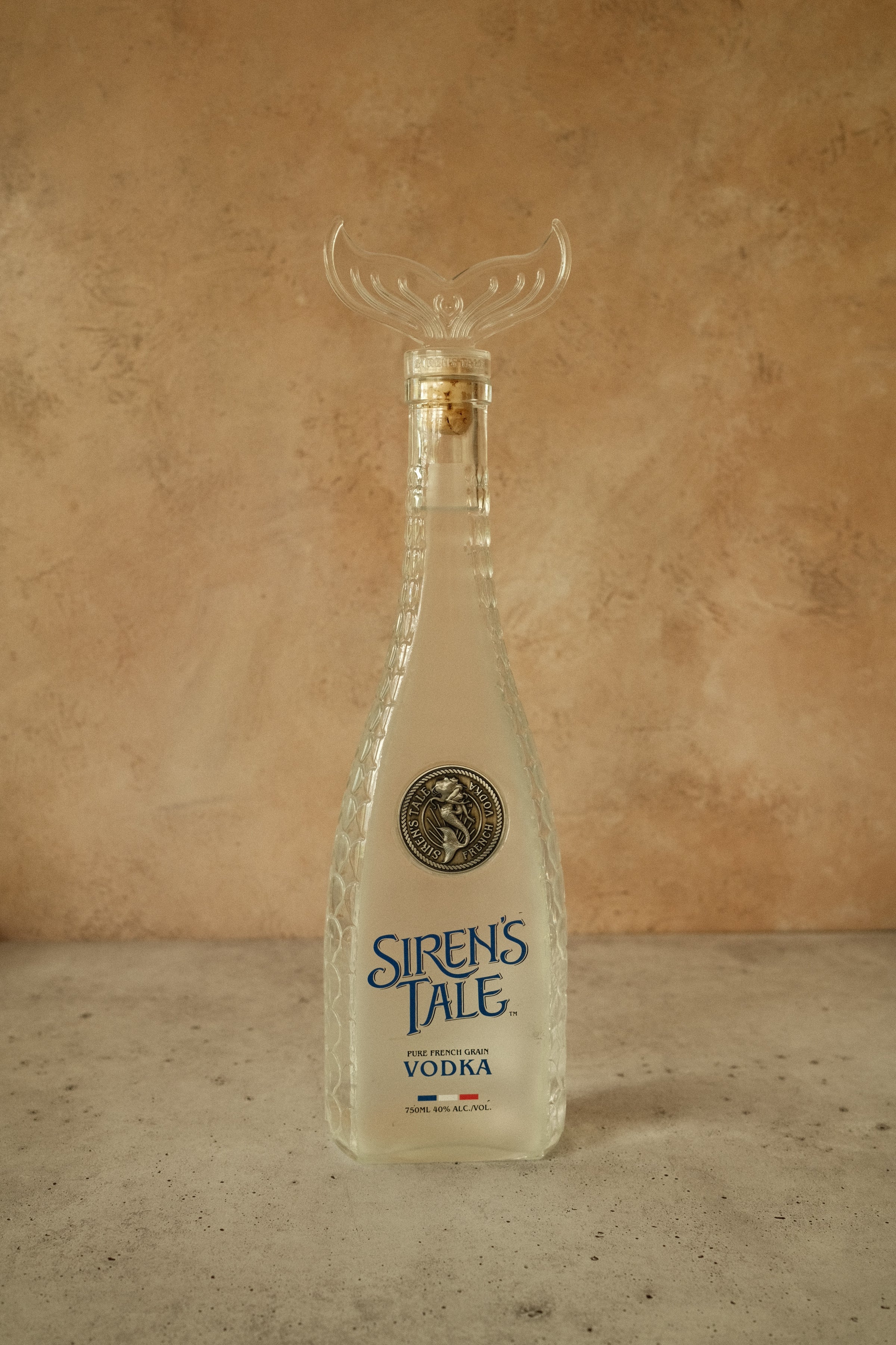Siren's Tale Vodka Limited Edition Tail Bottle