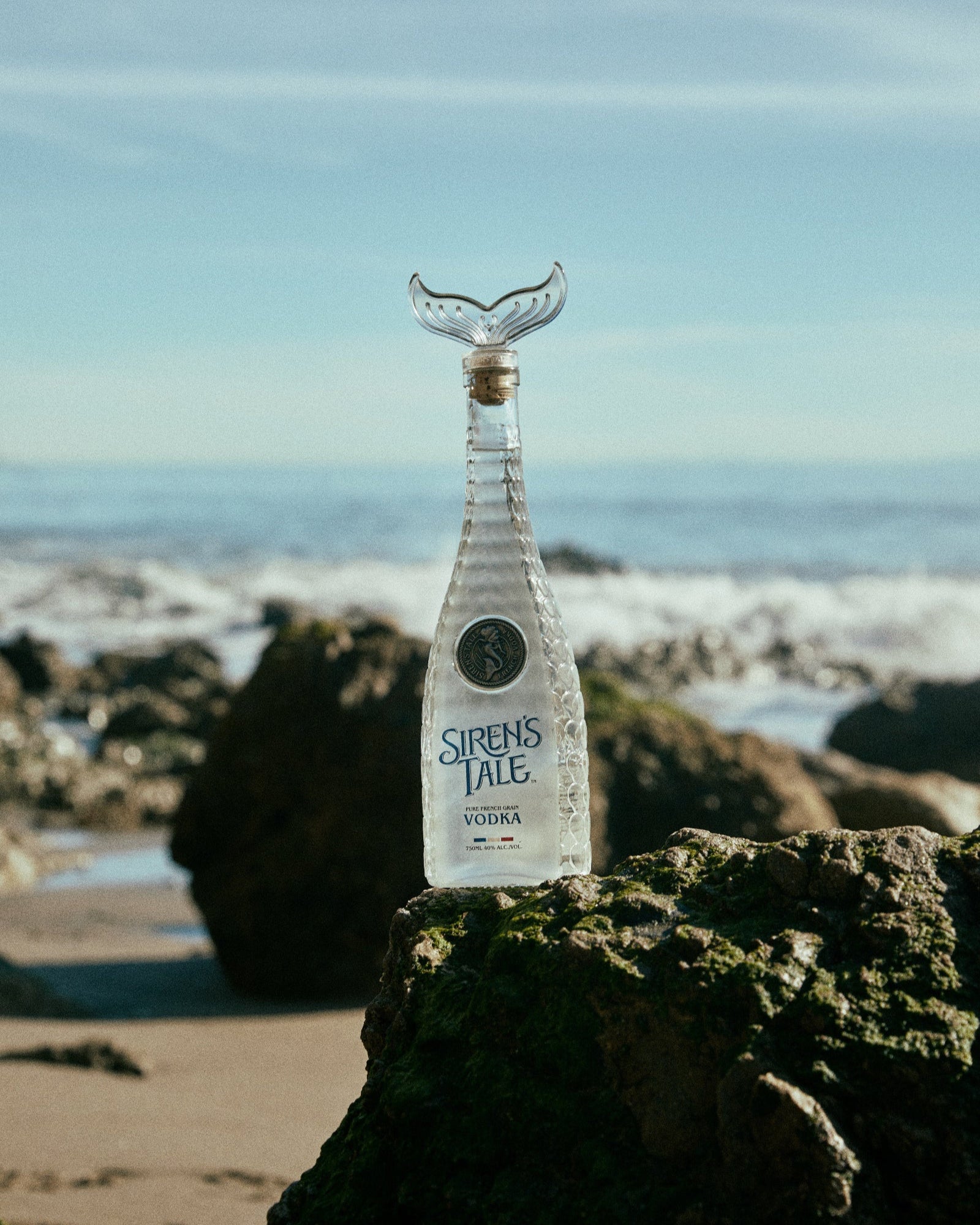 Siren's Tale Vodka Limited Edition Tail Bottle